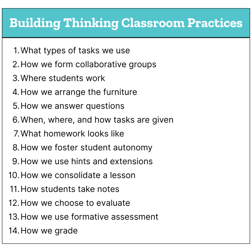 Building Thinking Classrooms: A Conversation on Implementation ...